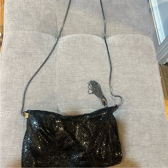 Franchi | Bags | Franchi Black Metal Mesh Bag | Poshmark